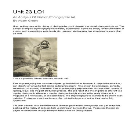 Unit40 LO3 prodscript | PDF