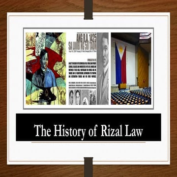 RA 1425 - TIMELINE OF REPUBLIC ACT 1425 (RIZAL LAW).pptx