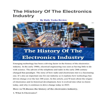 The History Of The Electronics Industry.pdf