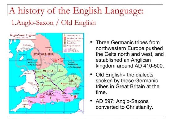 The History of the English Language | PPTX