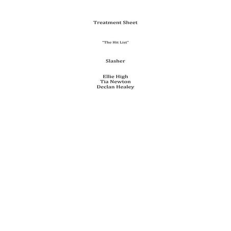 The hit list | DOCX