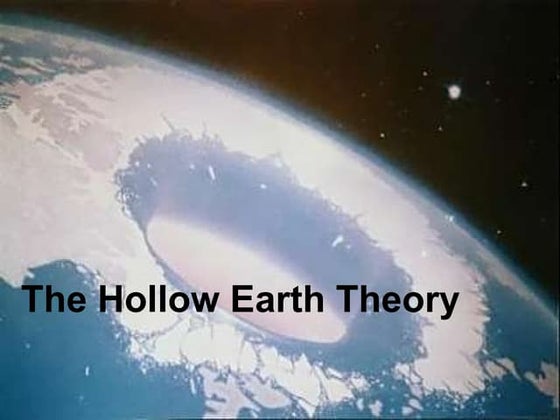 Hollow earth art & recap | PPT