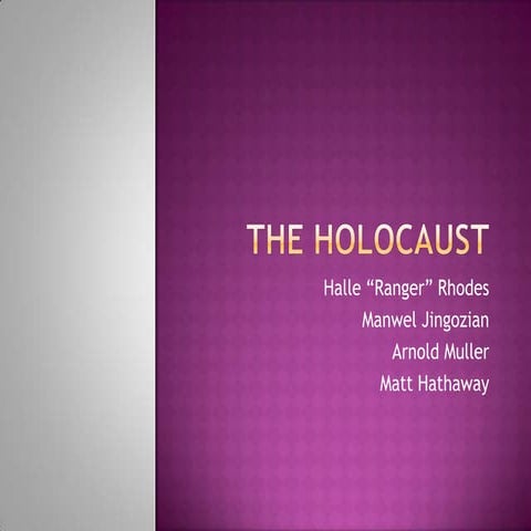 Holocaust Web Quest | PAGES