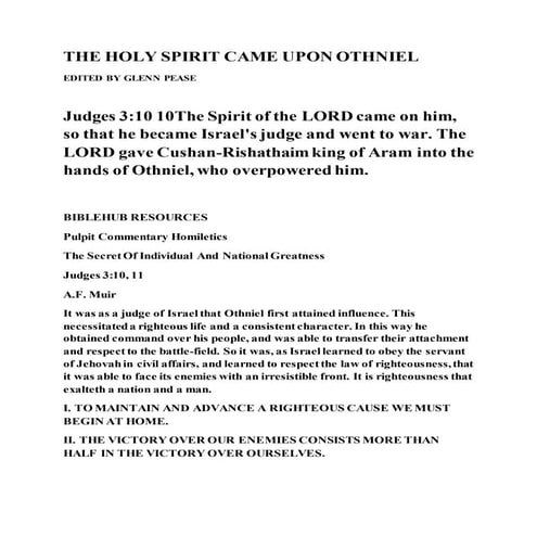 Cushan Rishathaim King Of Aram Naharaim