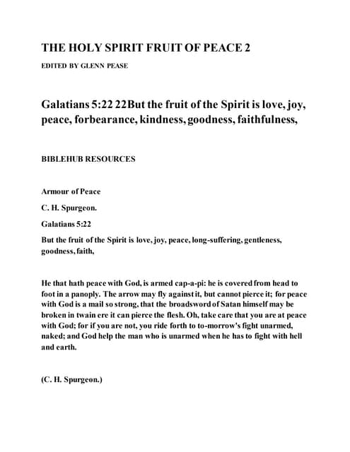 The Power of Peace | DOC | Christianity | Religion & Spirituality