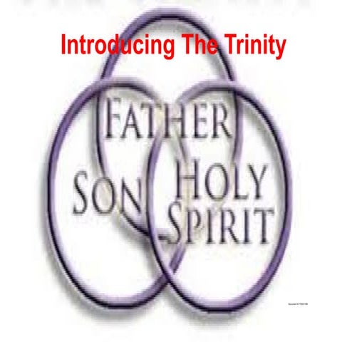 The Holy Trinity.pptx about the holy spirit | PPTX