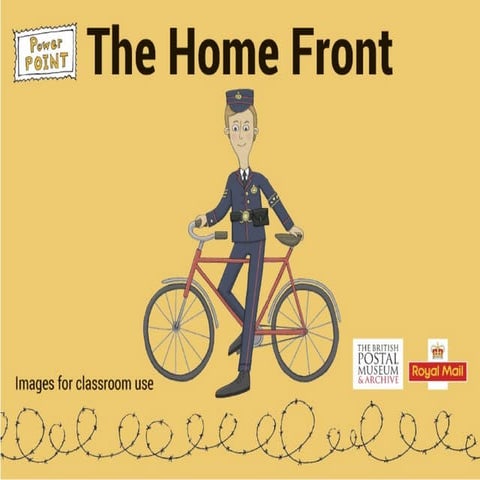 Last Post: The Postal Service in the First World War (The Home Front) | PPT