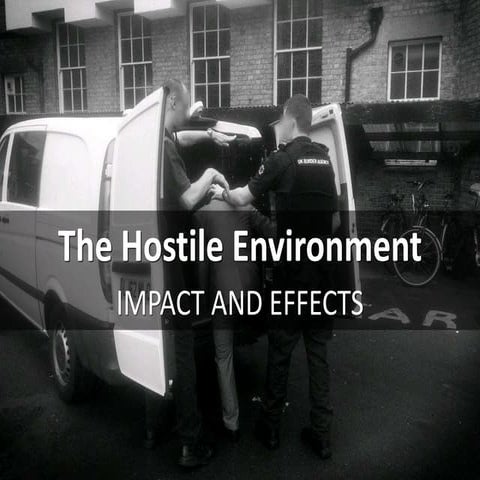 The hostile environment | PPTX | Law