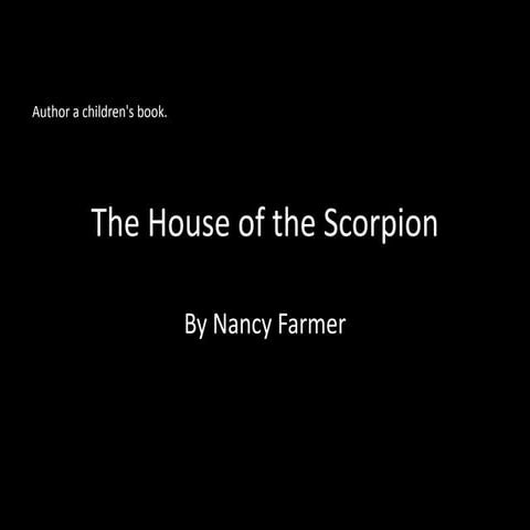 The house of the scorpion evaluation | PPTX