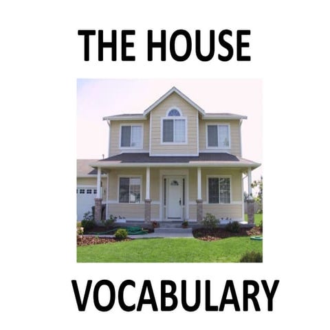 The house vocabulary | PPTX