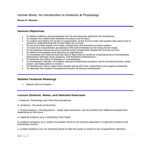 The human body text | PDF