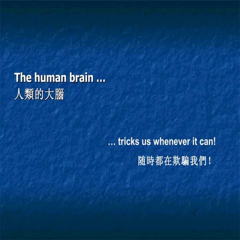 The human brain_tricks_us_whenever_it_can | PPS