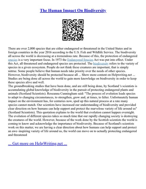 Importance of-biodiversity | PPTX