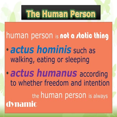 The human person NEW | PPTX