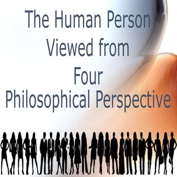 The Human Person | PPT