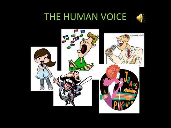 Classification of human voice | PPTX