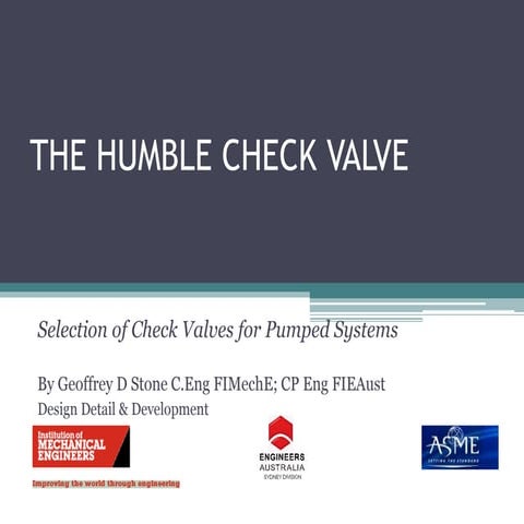 The humble check_valve | PDF | Physics | Science