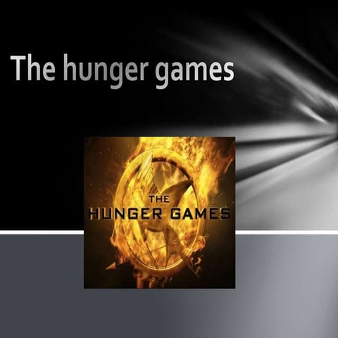 Opening scene of hunger games | PPTX