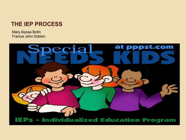 Individualized education program | PPTX