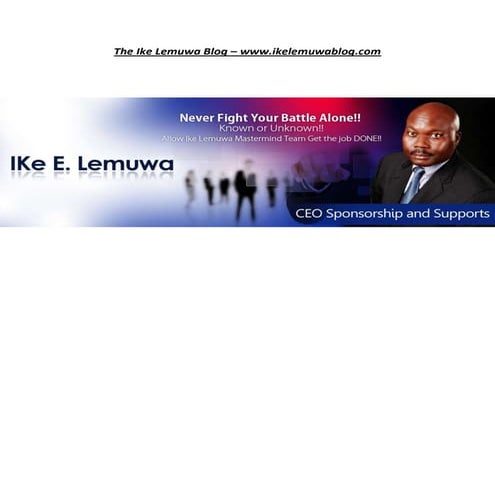 The Ike Lemuwa Blog | PDF