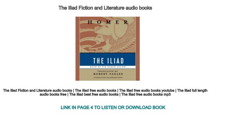 The illiad book - bapiran