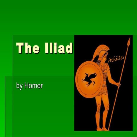 The iliad intro 2 | PPT