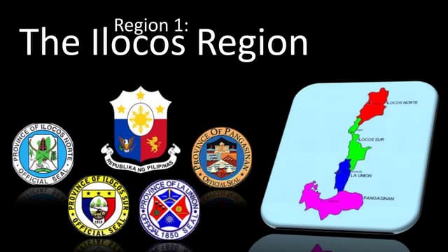 Region 1 ILOCOS REGION | PPTX