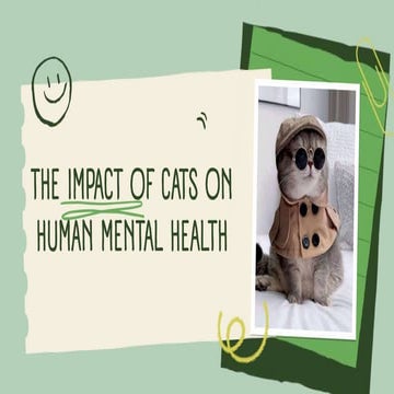 The Impact of Cats on Human Mental Health - Marta Loveguard ...