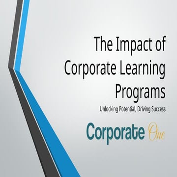 The Impact of Corporate Learning Programs.pptx