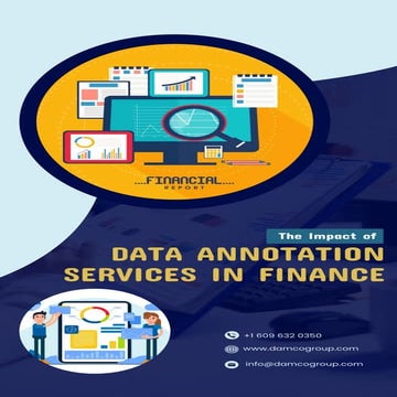 The Impact of Data Annotation Services in Finance | PDF