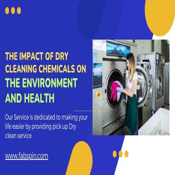 The Impact of Dry Cleaning Chemicals On The Environment And Health.pdf