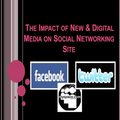 Social networking | PPTX