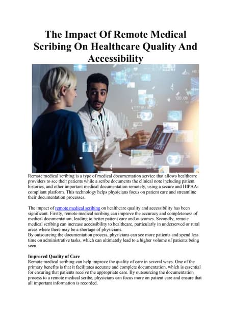 VMeDx Company Remote Medical Scribe.docx