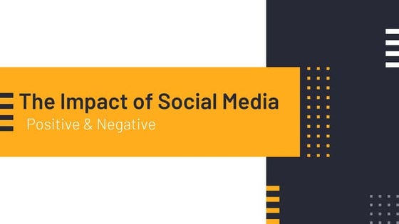 Social media and its Impacts on society | PPTX | Social Networking ...