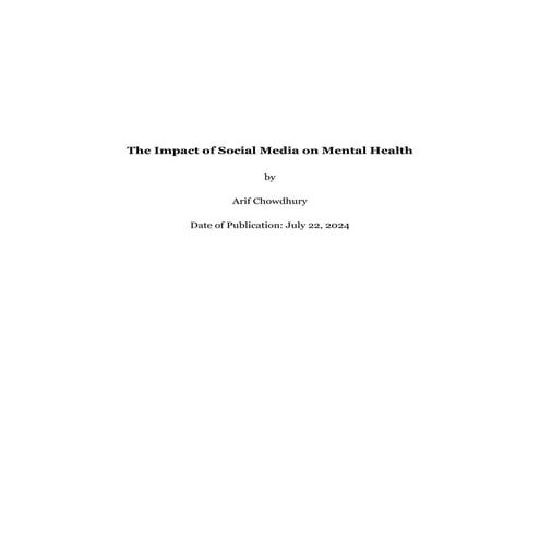 impact of social media on mental health.pptx