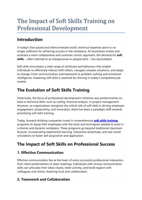 How to Enhance The Employability Skill Development in India | PDF