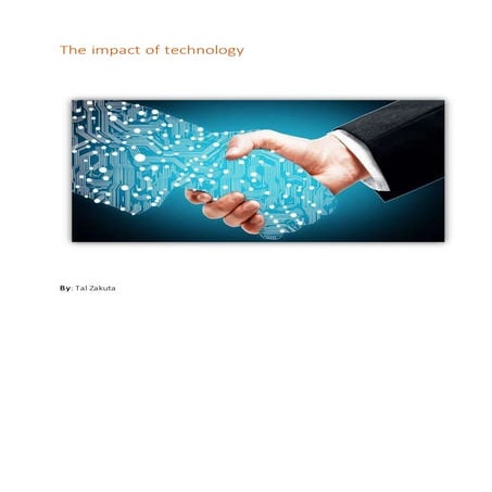 The impact of digital technology on businesses and consumers | PPTX