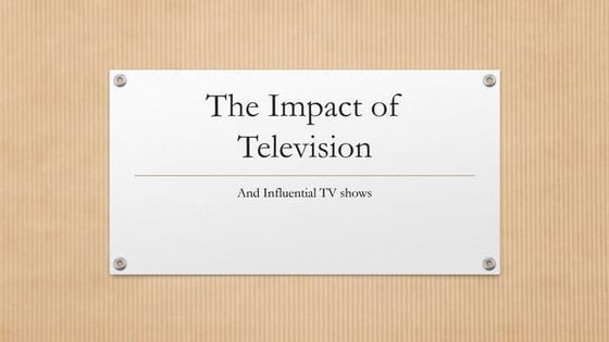 Talk show example and structure | PDF