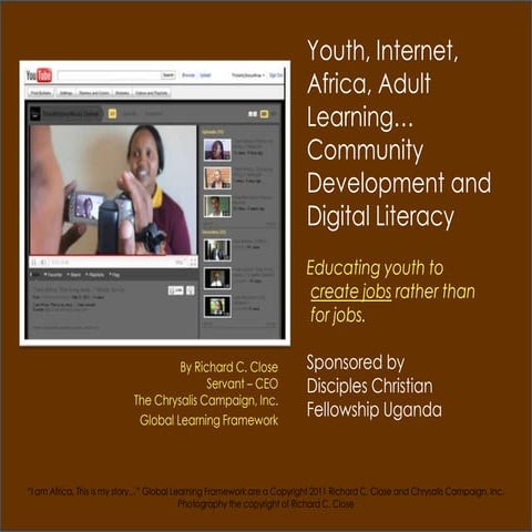 "Community Development Digital Literacy for Uganda Leaders" | PPTX ...
