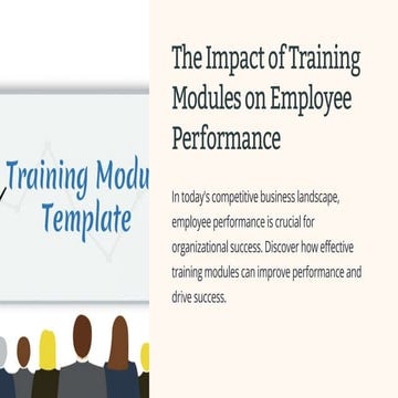 The Impact of Training Modules on Employee Performance.pptx