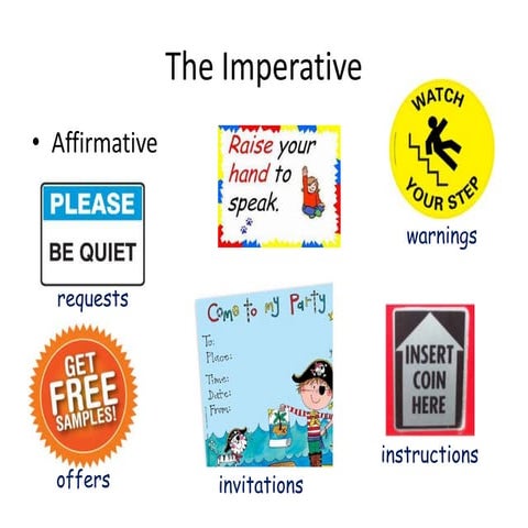 The imperative | PPTX