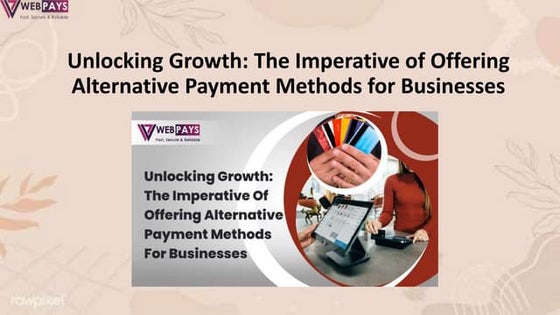 Alternative payment | PDF