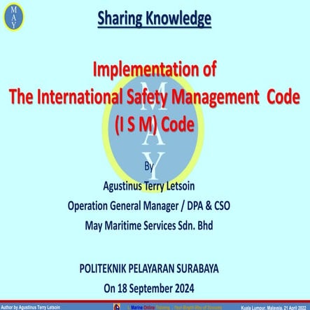 The Implementation of ISM Code - Update 18 Sep 2024.pdf