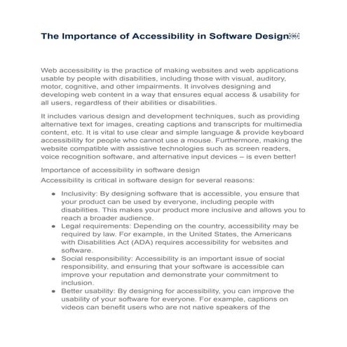 Improving Software Accessibility Best Practices and Solutions.pptx