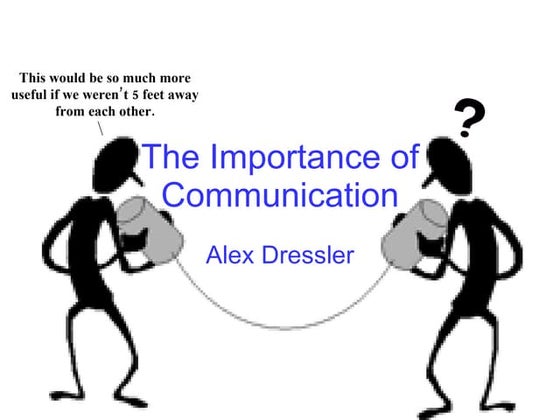 Importance of communication | PPT