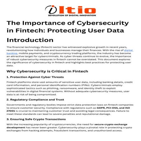 The Importance of Cybersecurity in Fintech Protecting User Data.pdf