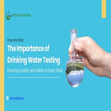 The Importance of Drinking Water Testing.pptx