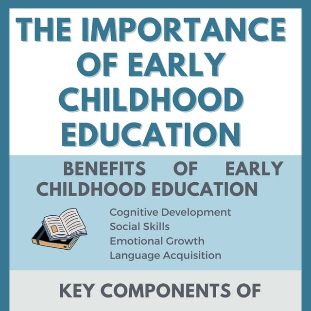The Importance of Early Childhood Education | PDF