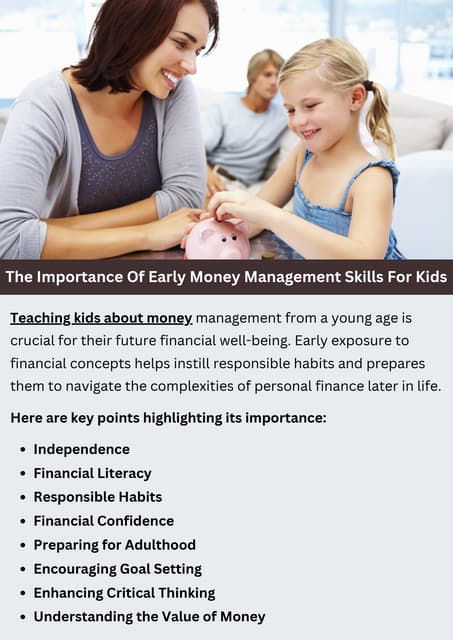 7 Ways To Teach Kids The Value Of Money. | PDF
