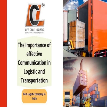 The Importance of Effective Communication in Logistic and ...